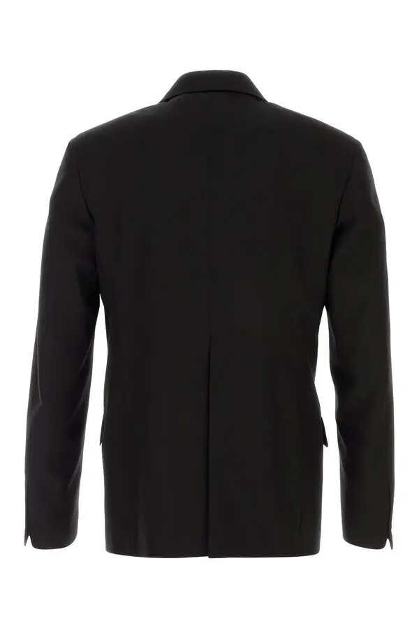 JIL SANDER Wool Blazer - Black