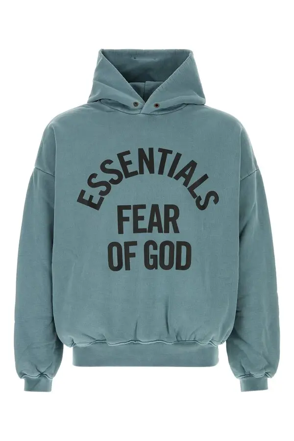 Fear Of God Oversize Cotton Sweatshirt With Logo Print