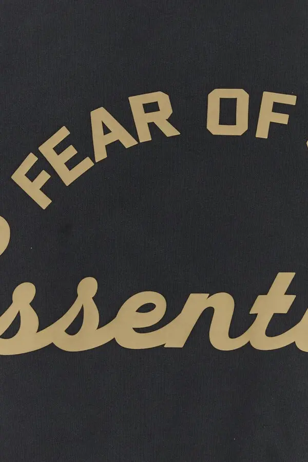 Fear Of God Cotton Oversize Sweatshirt With Logo Print - Black