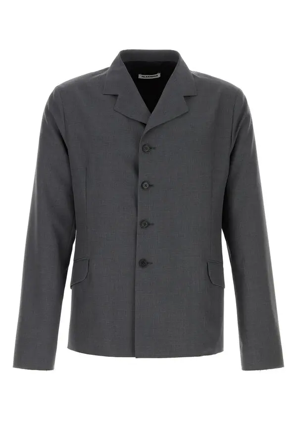 JIL SANDER Dark Wool Blazer