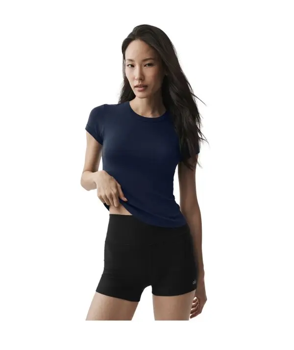 Alo Yoga Timeless Fitted T-shirt - Navy