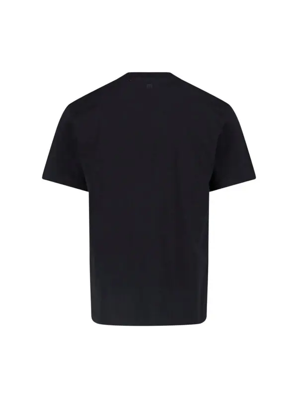 AMI Paris T-shirt " De Coeur - Black