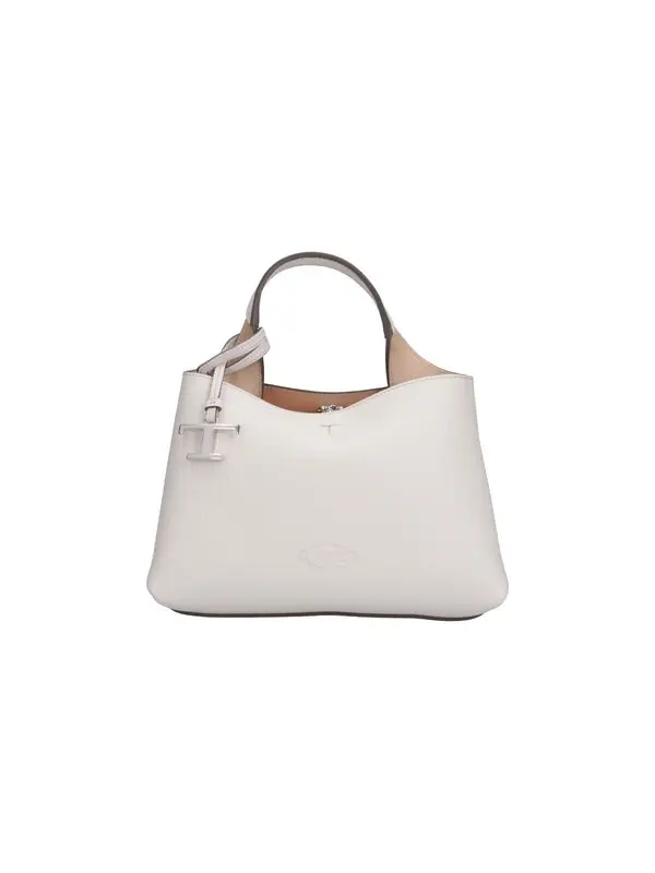 TOD'S Mini "t-timeless" Bag - White
