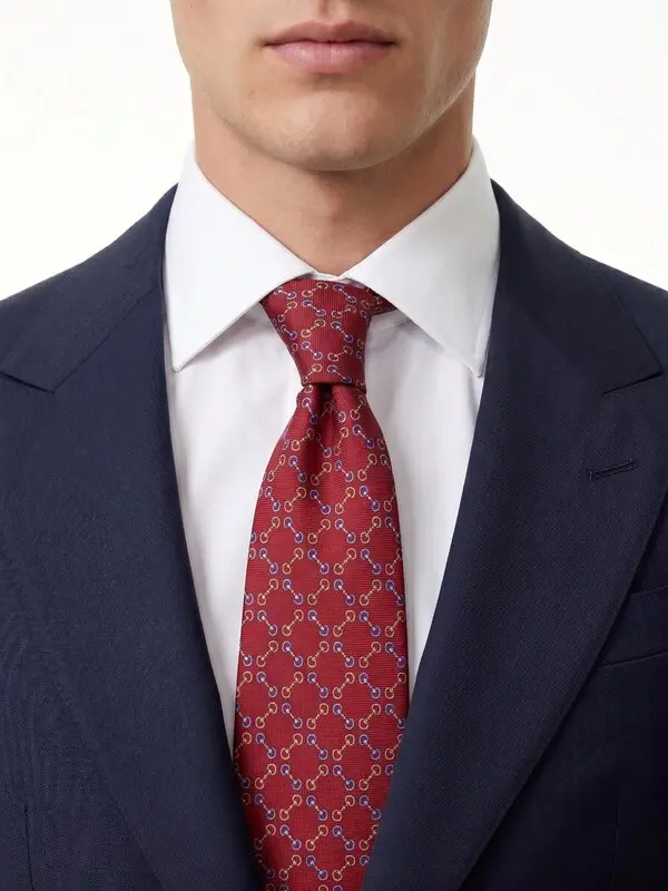 Gucci Jacquard Silk Tie