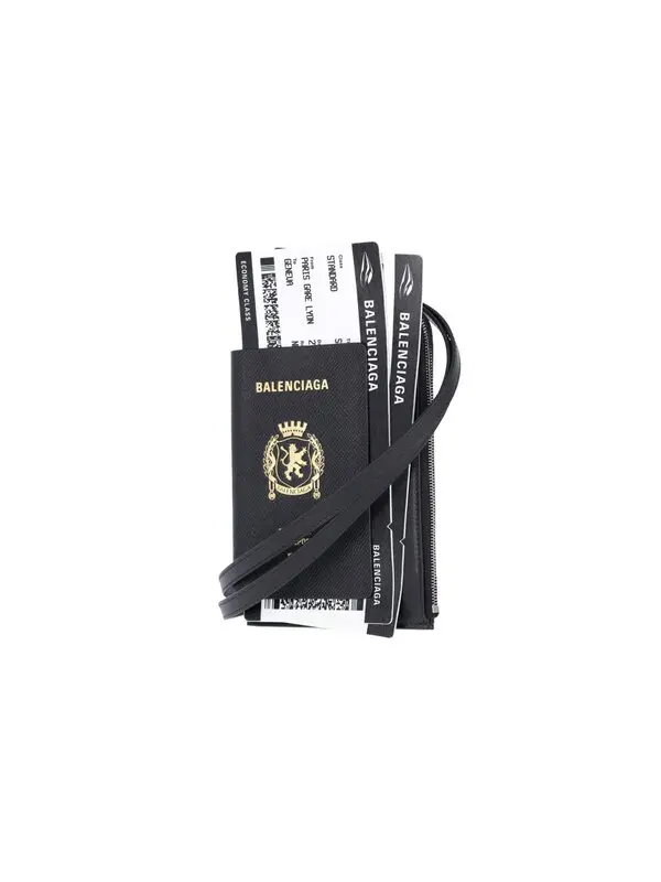 Balenciaga Smartphone Holder "passport - Black