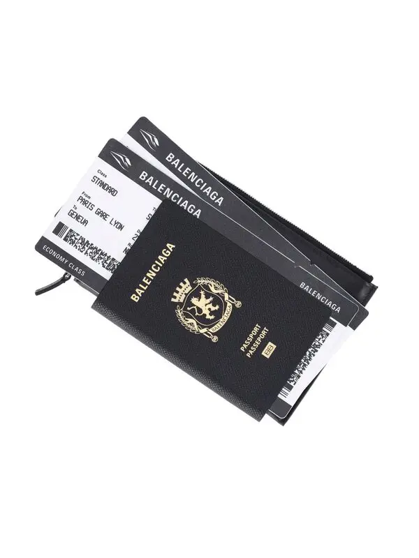 Balenciaga Smartphone Holder "passport - Black