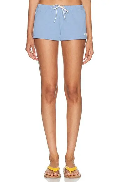 SPORTY & RICH Signature Logo Lounge Short