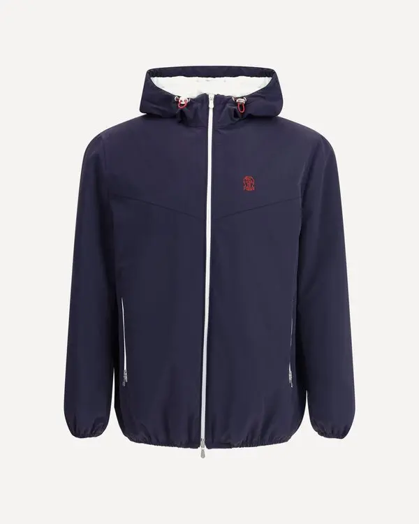 Brunello Cucinelli Quilted Hooded Jacket