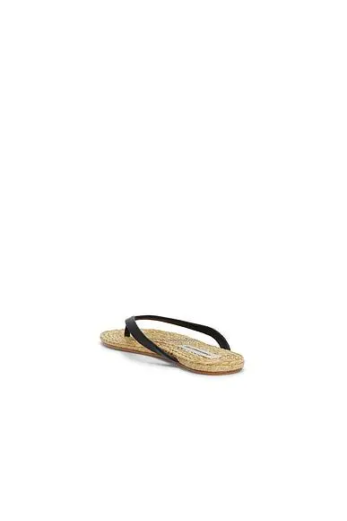 Christopher Esber Palma Flip Flop Black