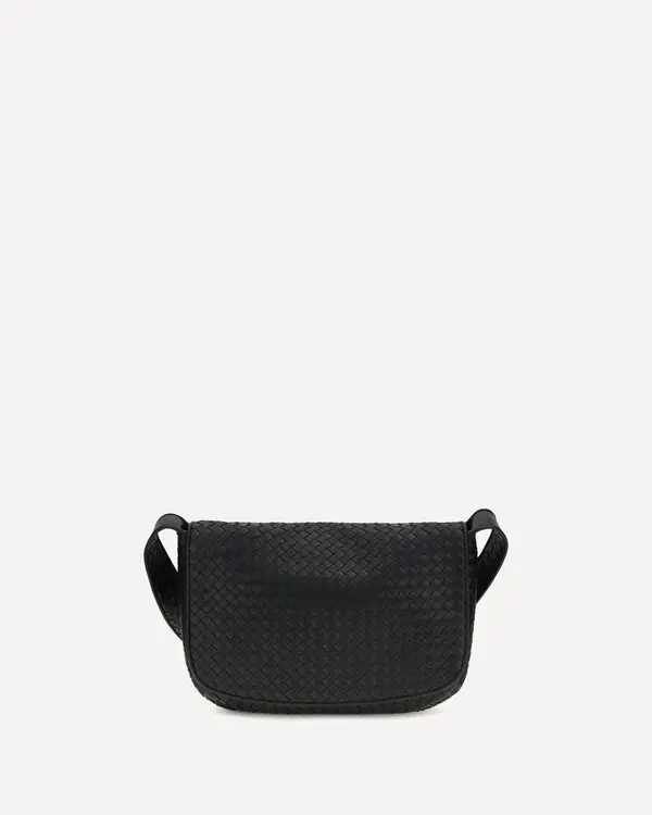 Bottega Veneta Large Veneto Shoulder Bag - Black