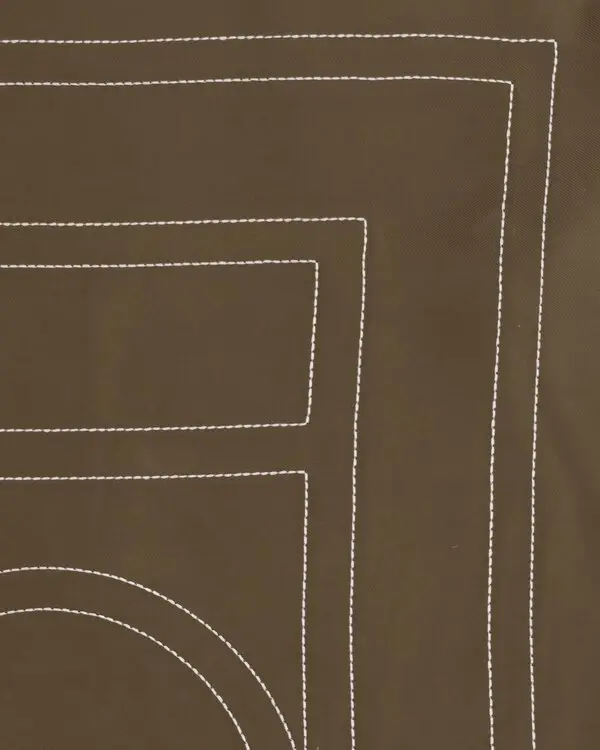 TOTEME Silk Scarf With Embroidery - Brown
