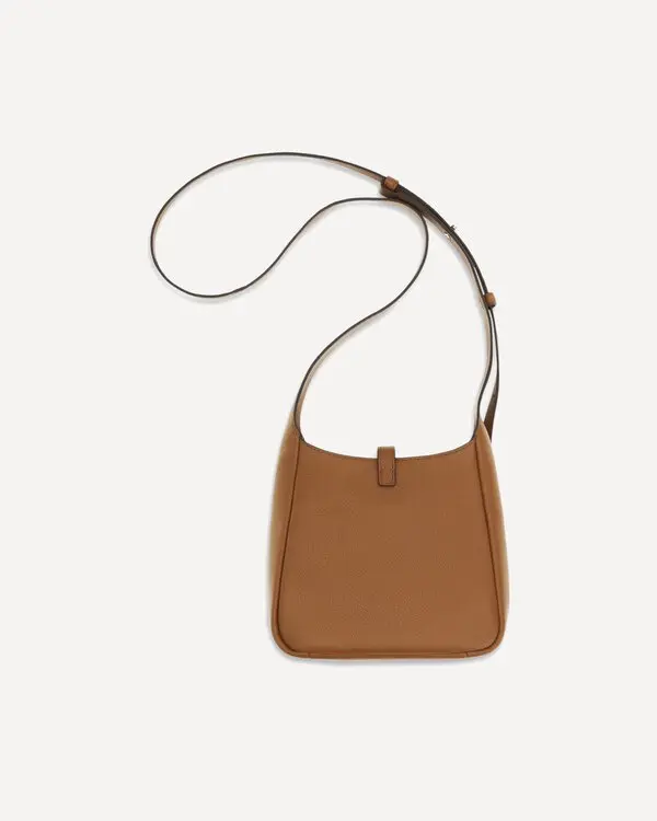 Tory Burch Miller Swing Crossbody Bag In Pebbled Leather