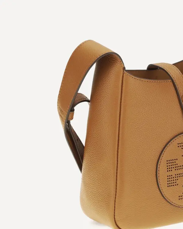 Tory Burch Miller Swing Crossbody Bag In Pebbled Leather