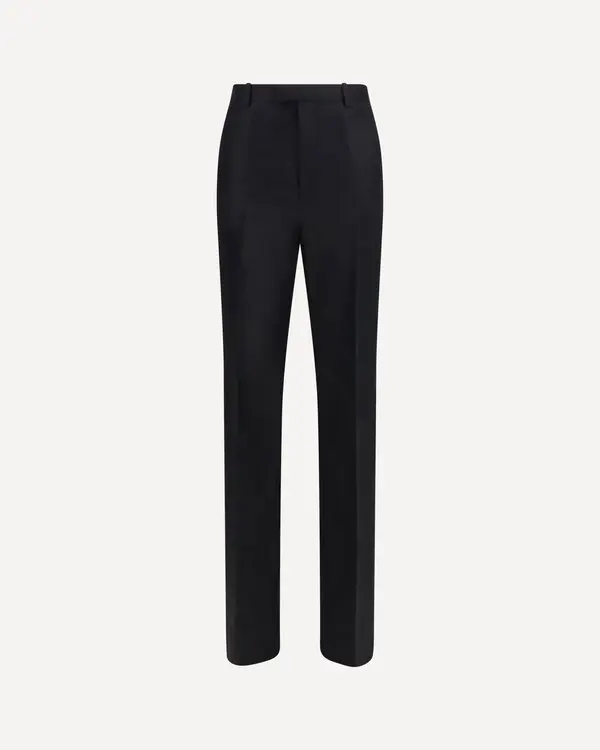 Gucci Silk Faille Tailored Pants