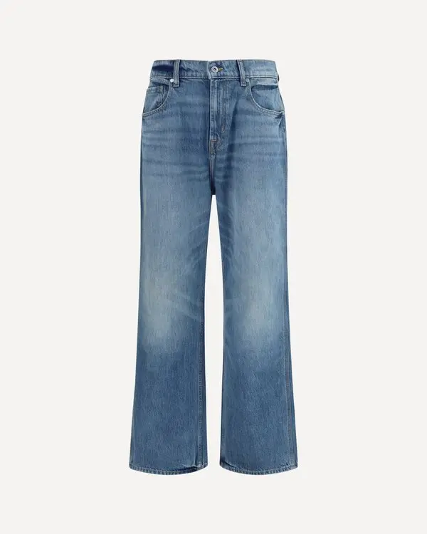 7 For All Mankind Wide-leg Jeans - Blue