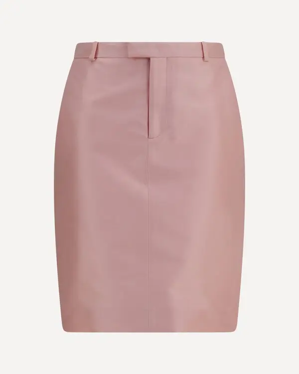 Gucci Silk Faille Skirt