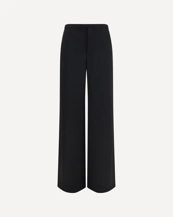Gucci Lightweight Wool Wide Leg Pants