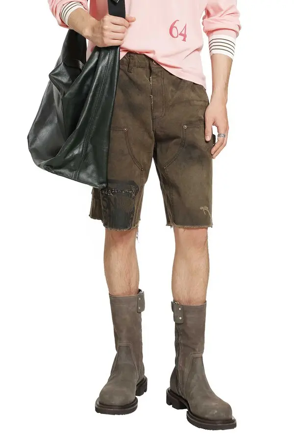 PALY HOLLYWOOD Sinned 4 Nothing Double Knee Shorts