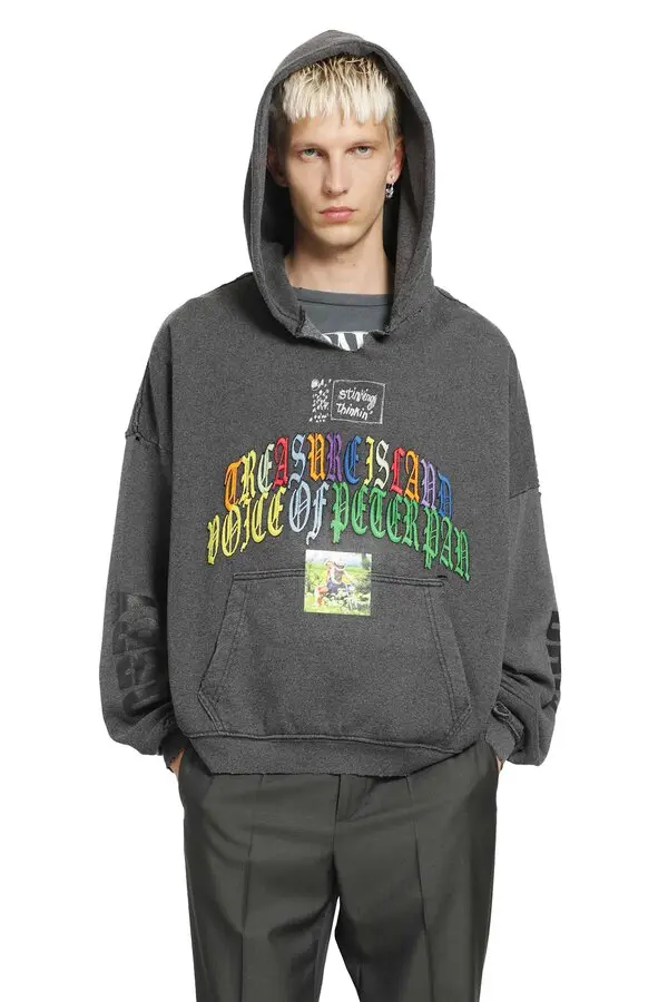 PALY HOLLYWOOD Bobby Driscoll Distressed Hoodie