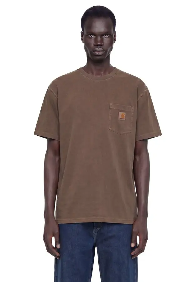 Carhartt Work In Progress S/s Loose Pocket T-shirt - Brown