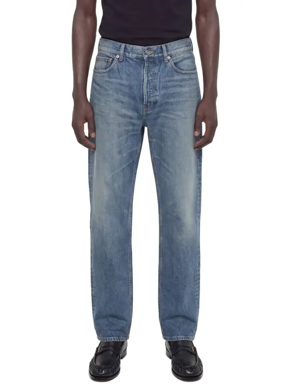 Saint Laurent Tapered High-rise Jeans