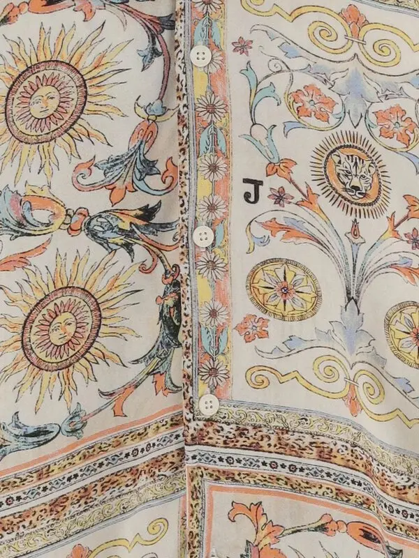Just Cavalli T-shirt With Floral Print