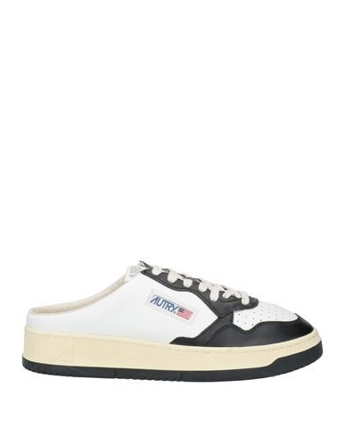 AUTRY Two-tone Leather Sneakers - Black