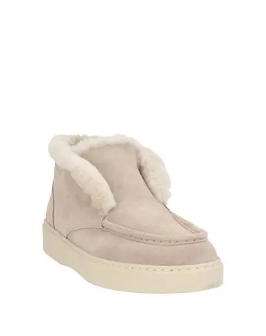 FABIANO RICCI Light Leather Ankle Boots