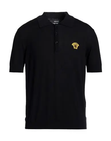 Versace Polo Shirt Size Viscose, Cotton, Polyester