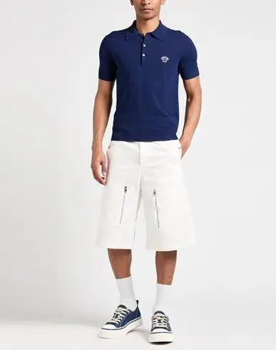 Versace Polo Shirt Size Viscose, Cotton, Polyester