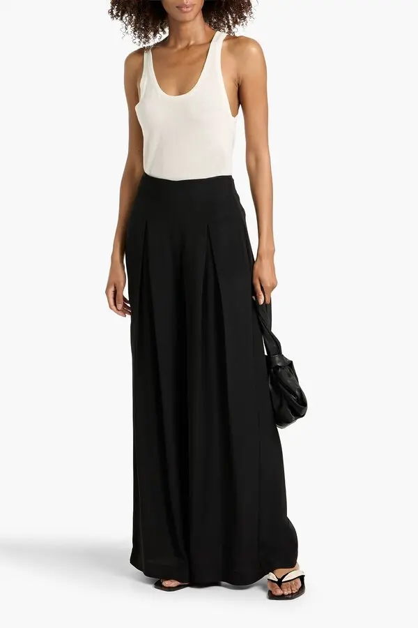 TOTEME Lyocell-blend Ribbed Tank - Off-white