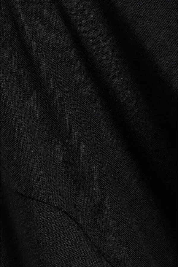 TOTEME Tencel™ Lyocell And Cotton-blend Jersey Mini Dress - Black
