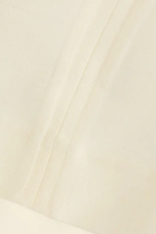 TOTEME Wool And Silk-blend Top - Ivory