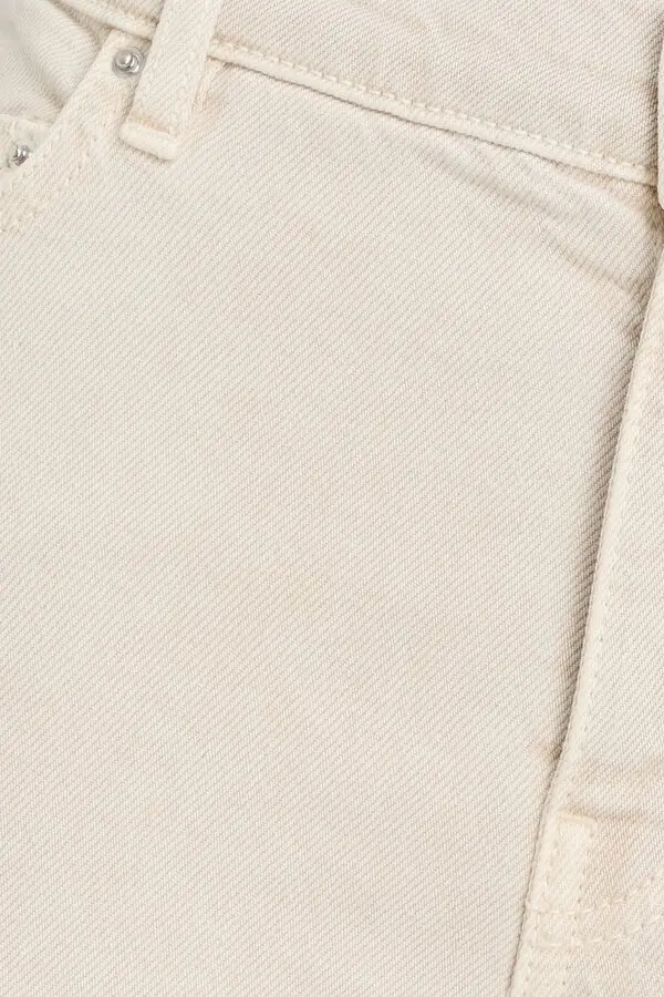 TOTEME Low-rise Tapered Jeans - Beige