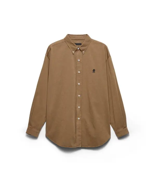 Prada Cotton Shirt - Coffee