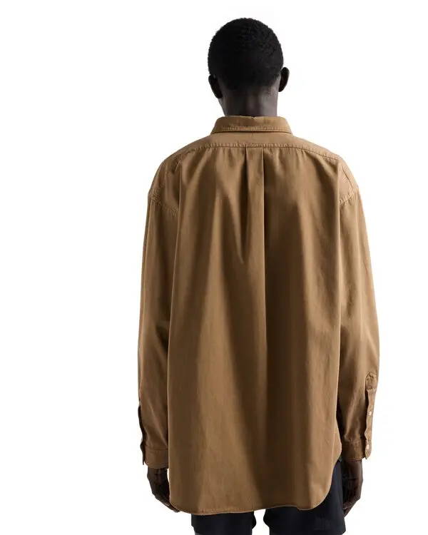 Prada Cotton Shirt - Coffee