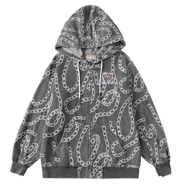 VERYRARE Chains Ash Hoodie