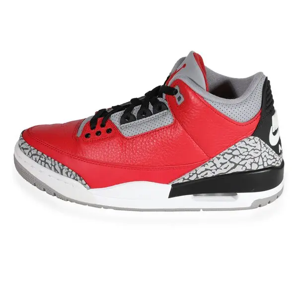 JORDAN 3 Retro Se Unite High Top Sneakers - Red