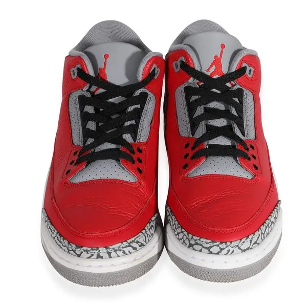 JORDAN 3 Retro Se Unite High Top Sneakers - Red