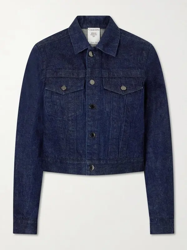 Calvin Klein Lynette Wool-blend Denim Jacket