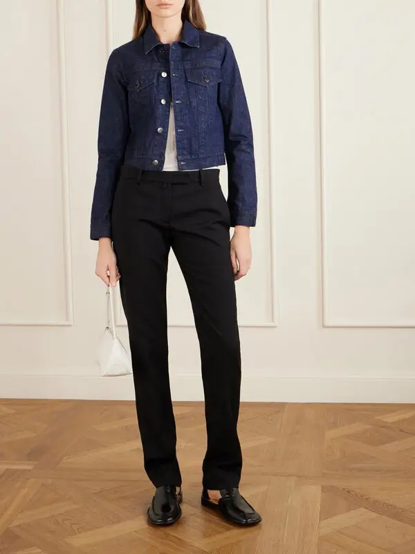 Calvin Klein Lynette Wool-blend Denim Jacket