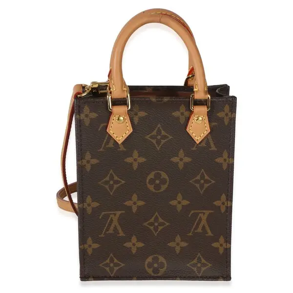 LOUIS VUITTON Monogram Canvas Petit Sac Plat
