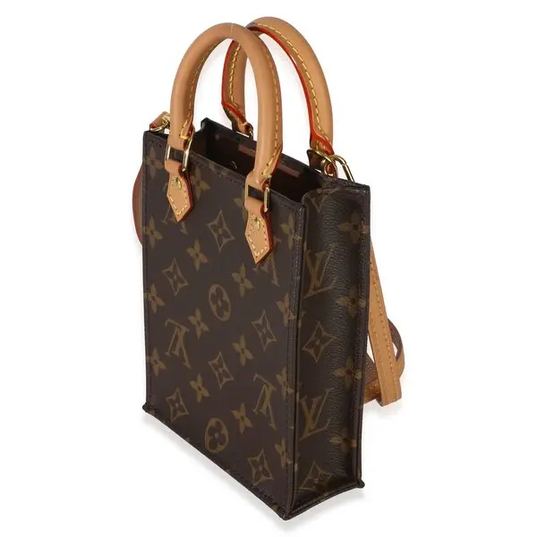 LOUIS VUITTON Monogram Canvas Petit Sac Plat