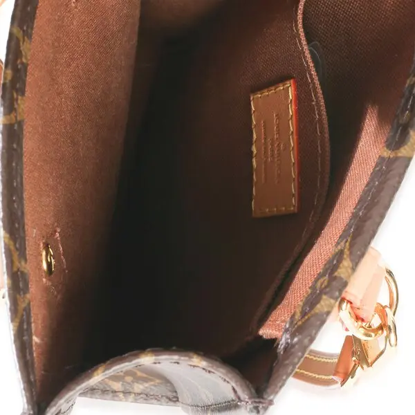 LOUIS VUITTON Monogram Canvas Petit Sac Plat