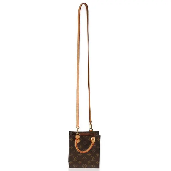 LOUIS VUITTON Monogram Canvas Petit Sac Plat