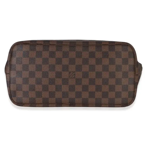 LOUIS VUITTON Damier Ebene Canvas Neverfull Mm Tote Bag - Brown