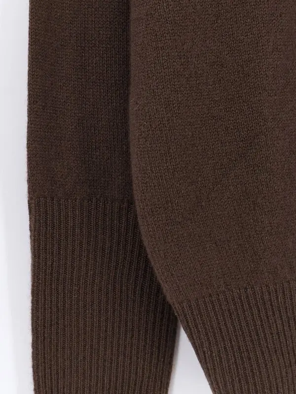 THE ROW Odelle Cashmere Sweater - Brown