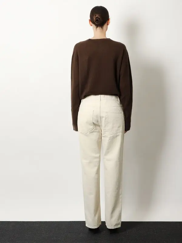 THE ROW Fortino Organic Cotton Trousers