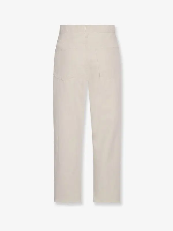 THE ROW Fortino Organic Cotton Trousers