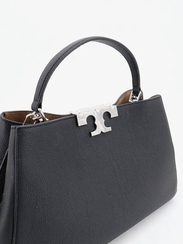 Tory Burch Eleanor Leather Shoulder Bag - Black